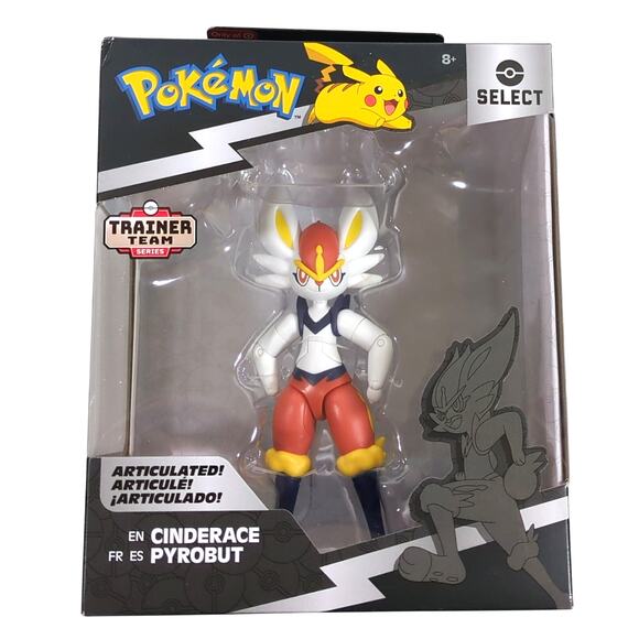 Jazwares | Toys | Pokmon Select Series 9 Cinderace Limited Edition 6 ...